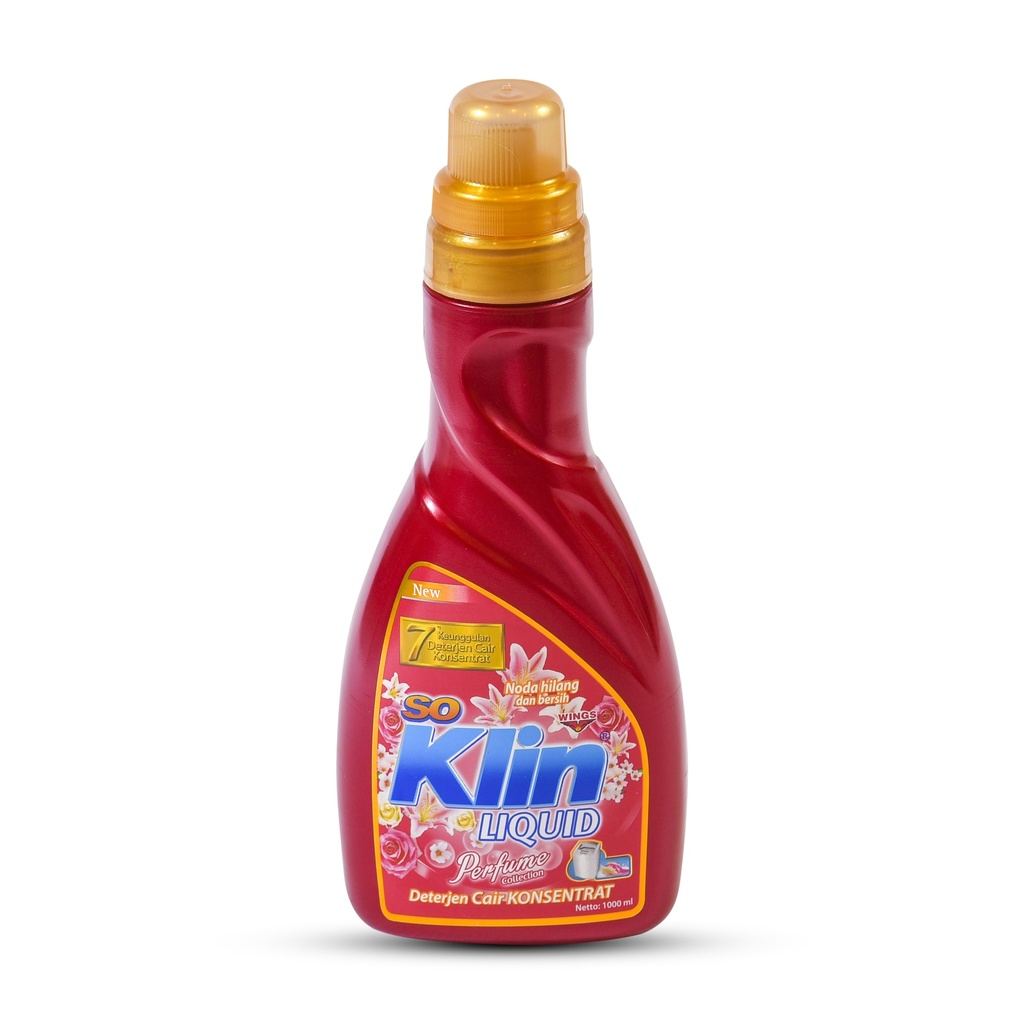 SO KLIN LIQUID DETERGENT (RED) 1LTR | WHIM